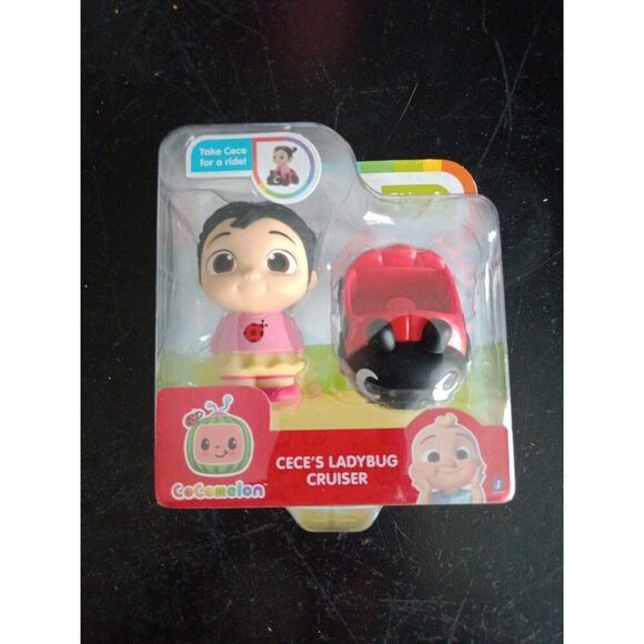 CoComelon | Toys | Cocomelon Ceces Ladybug Cruiser Figurine Car Toy ...